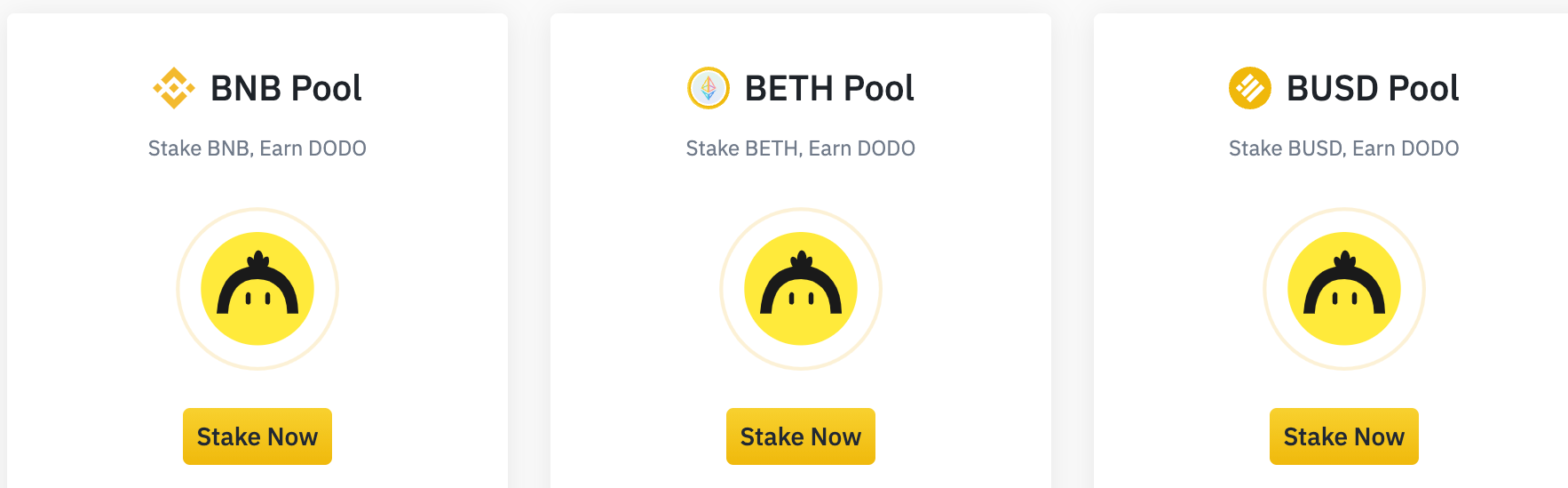 【BSC】BINANCEでBNBをStakeしてDODOをもらう方法