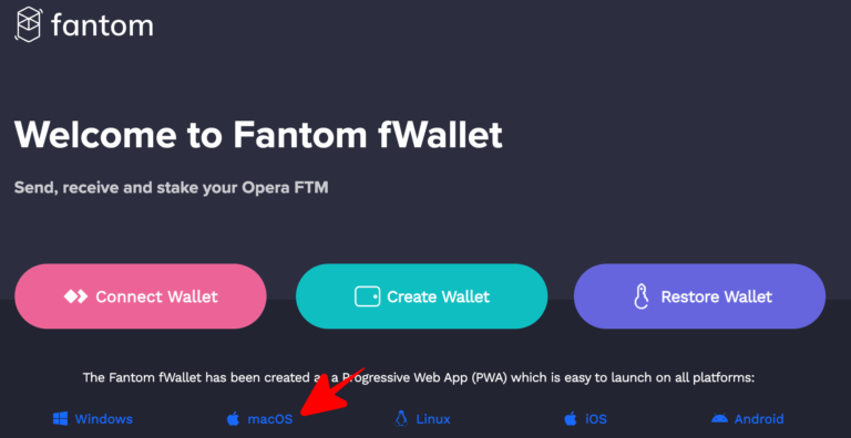 Fantom fWalletをインストールする方法