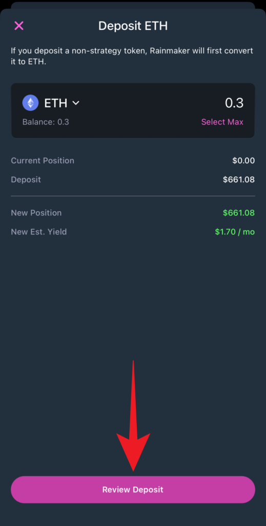 ether.fiの概要と、Rainmakerでether.fiにETHをデポジットしてポイントを貯める流れを解説